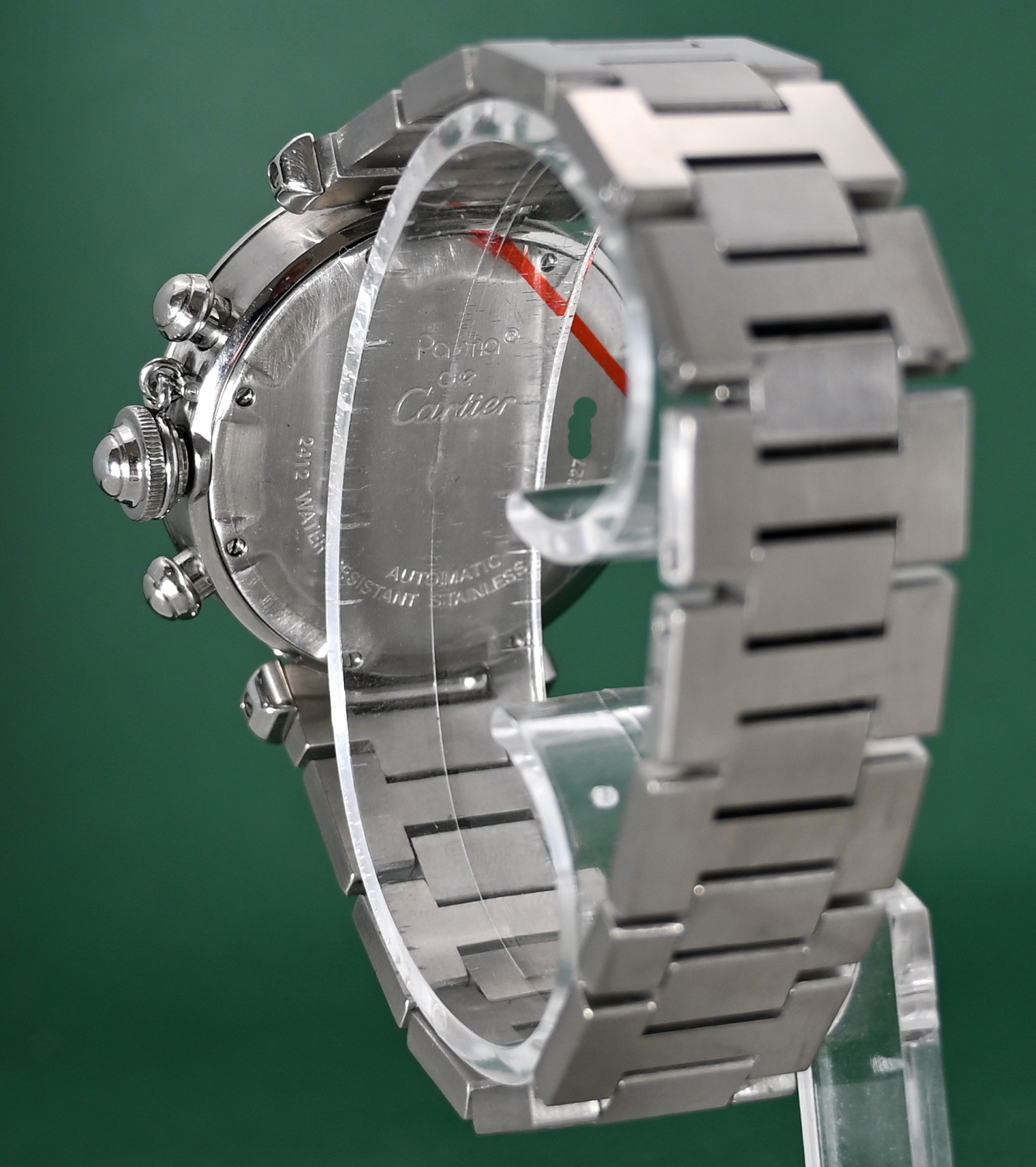 Pasha C 2412 Automatic Chronograph Date 36mm Panda Dial - Ora24