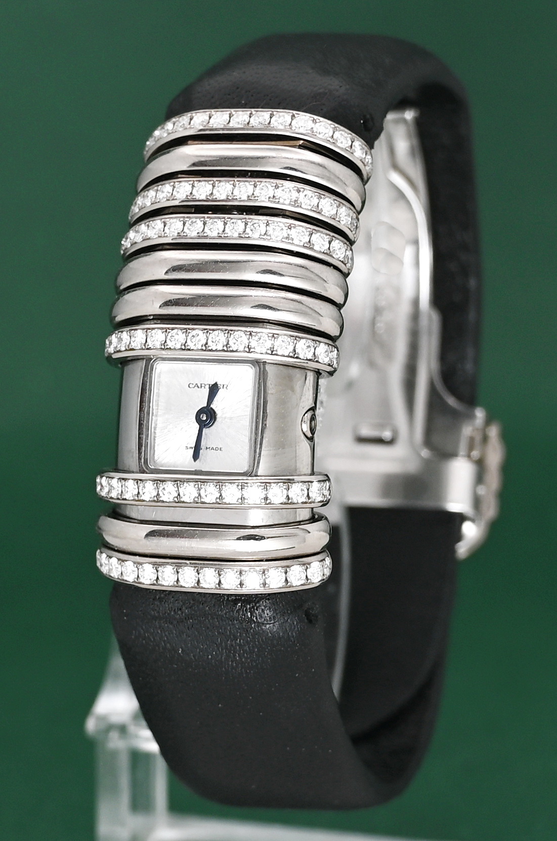 Declaration 2611 Unique MasterPiece 18k White Gold Six Sliding Bands ...