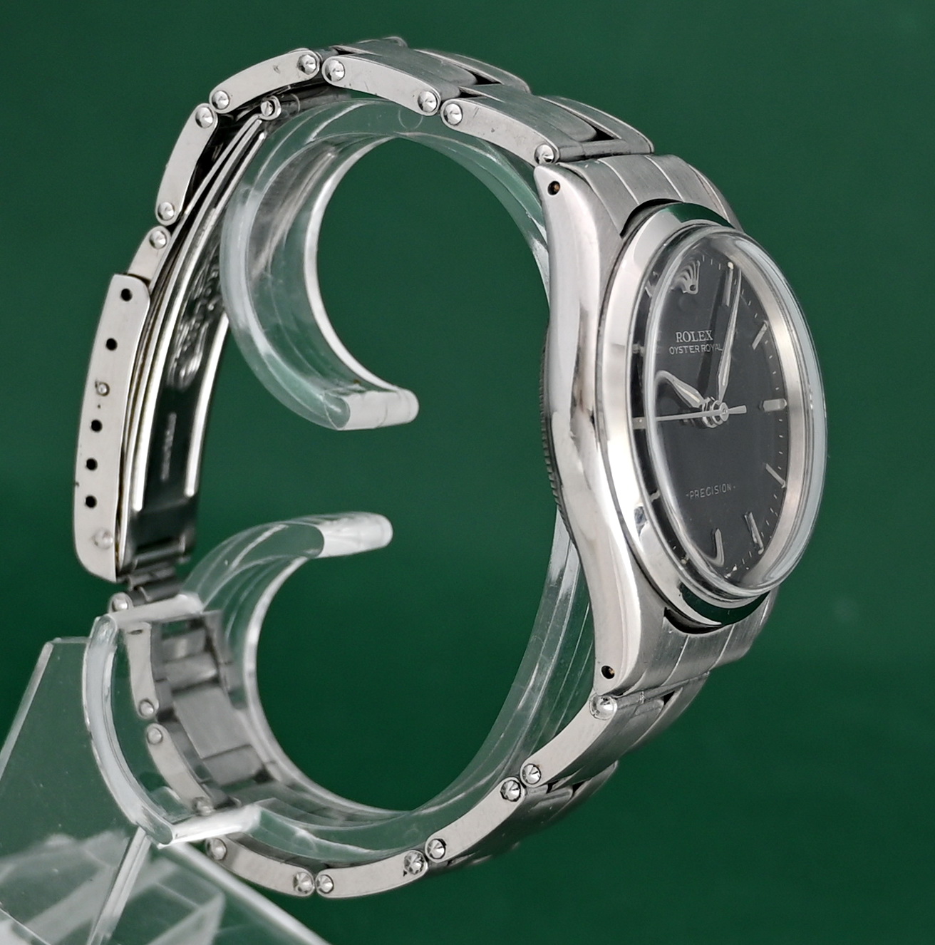 Oyster Royal Precision 6246 Vintage 1955 Sword Hands Medium 31mm Manual ...