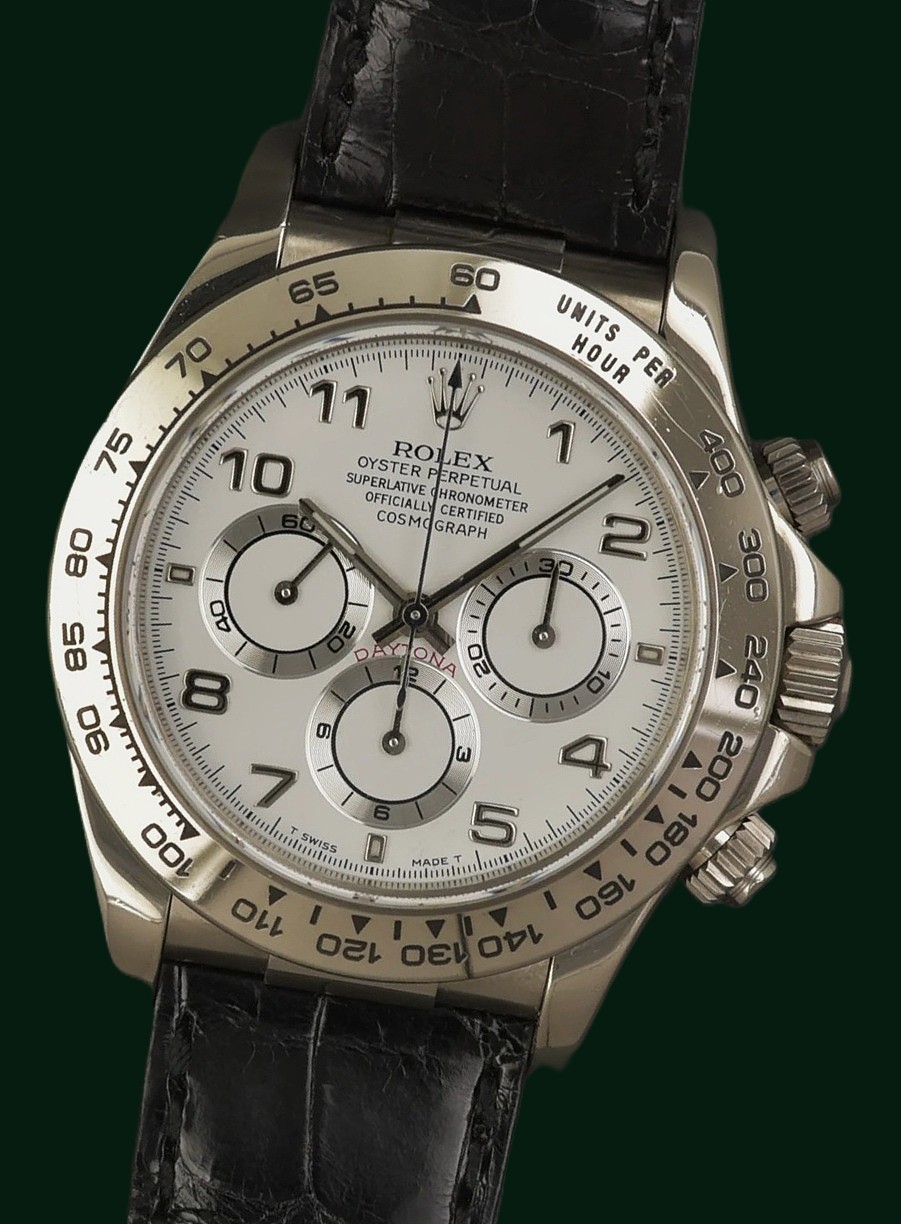 Daytona 16519 Cosmograph 18k WG ELPRIMERO rarest automatic Cosmograph ...